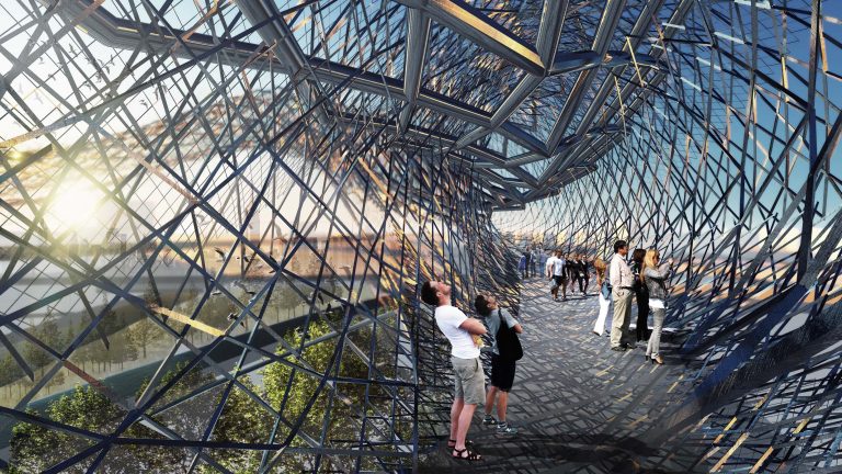 HOMA architects Competition - Urban Confluence - San Jose - HOMA