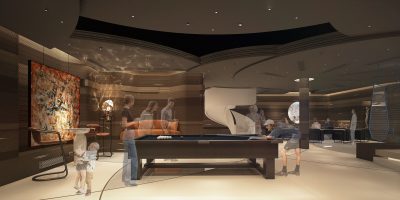 Interior design of Libellule Villa basement 2 - HOMA