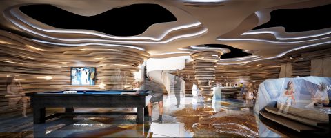 Interior design of Libellule Villa basement 3 - HOMA